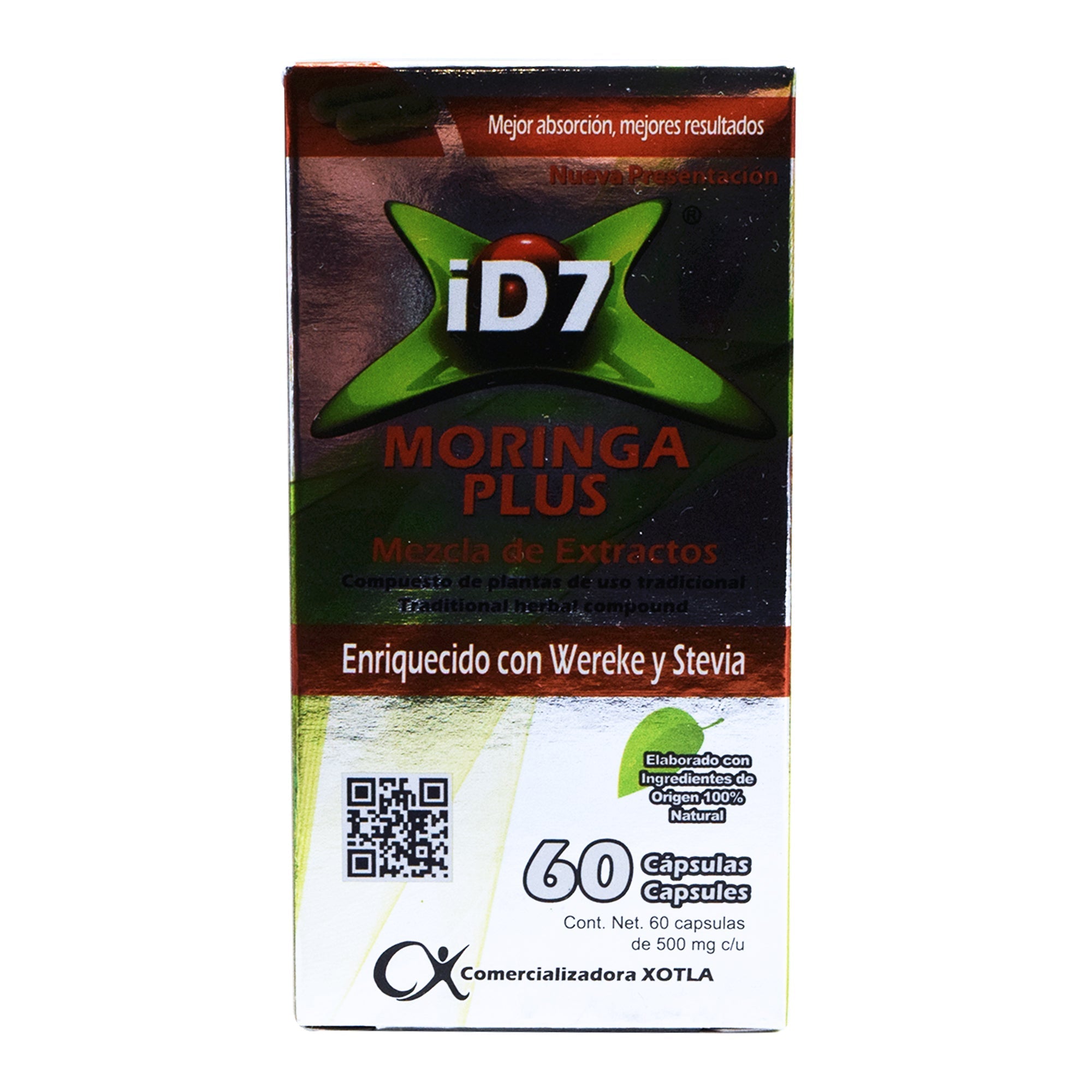 Comprar Moringa Plus 60 Cápsulas (XOTLA) – NaturaliaShop