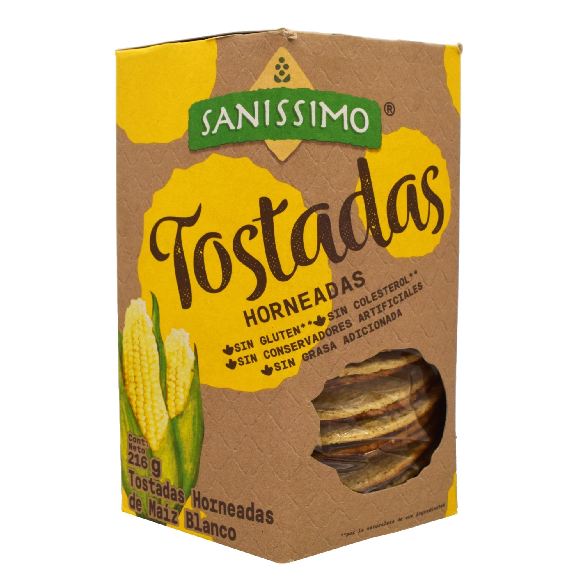 Comprar Tostada De Maiz Horneadas 200 G (SANISSIMO) – NaturaliaShop