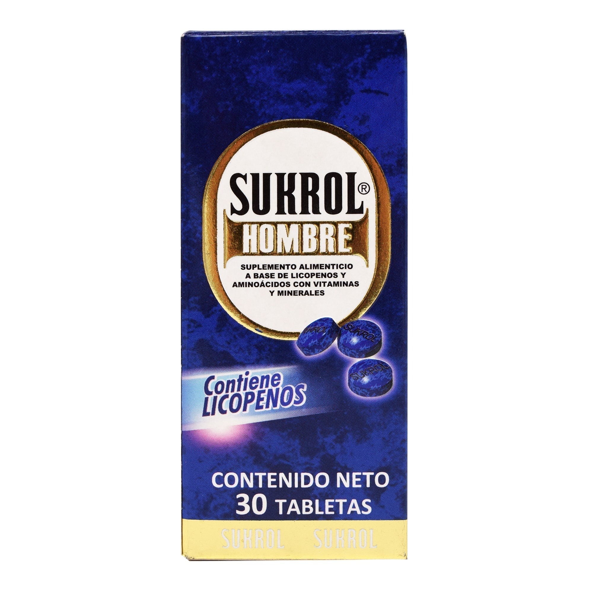 Comprar Sukrol Hombre 30 Tabletas (SUKROL) – NaturaliaShop